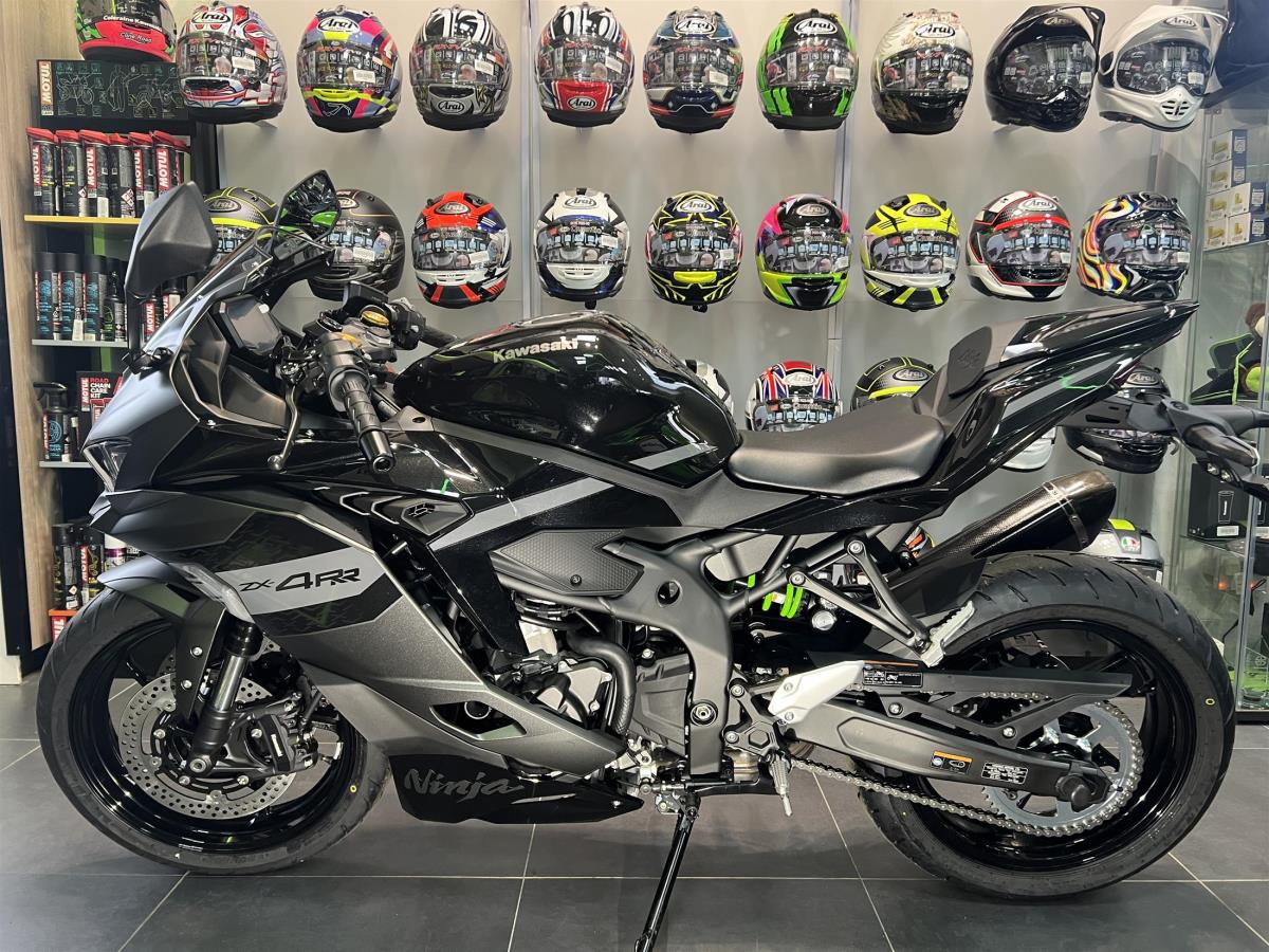 2026 KAWASAKI ZX4RR PERFORMANCE IN METALLIC MATTE GRAPHENSTEEL GREY ...