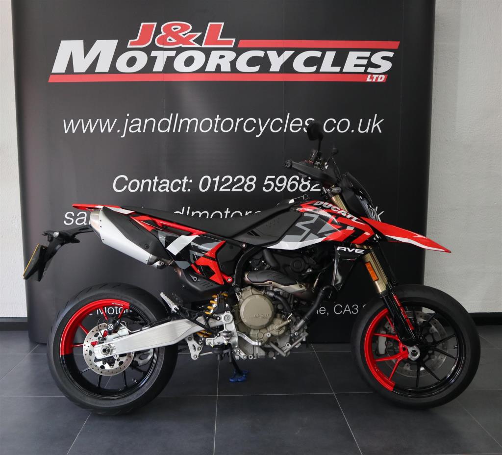 Ducati Hypermotard 698 Mono RVE. 2 Owners, Pre-Reg and 1 Private Owner - J&L Motorcycles Ltd