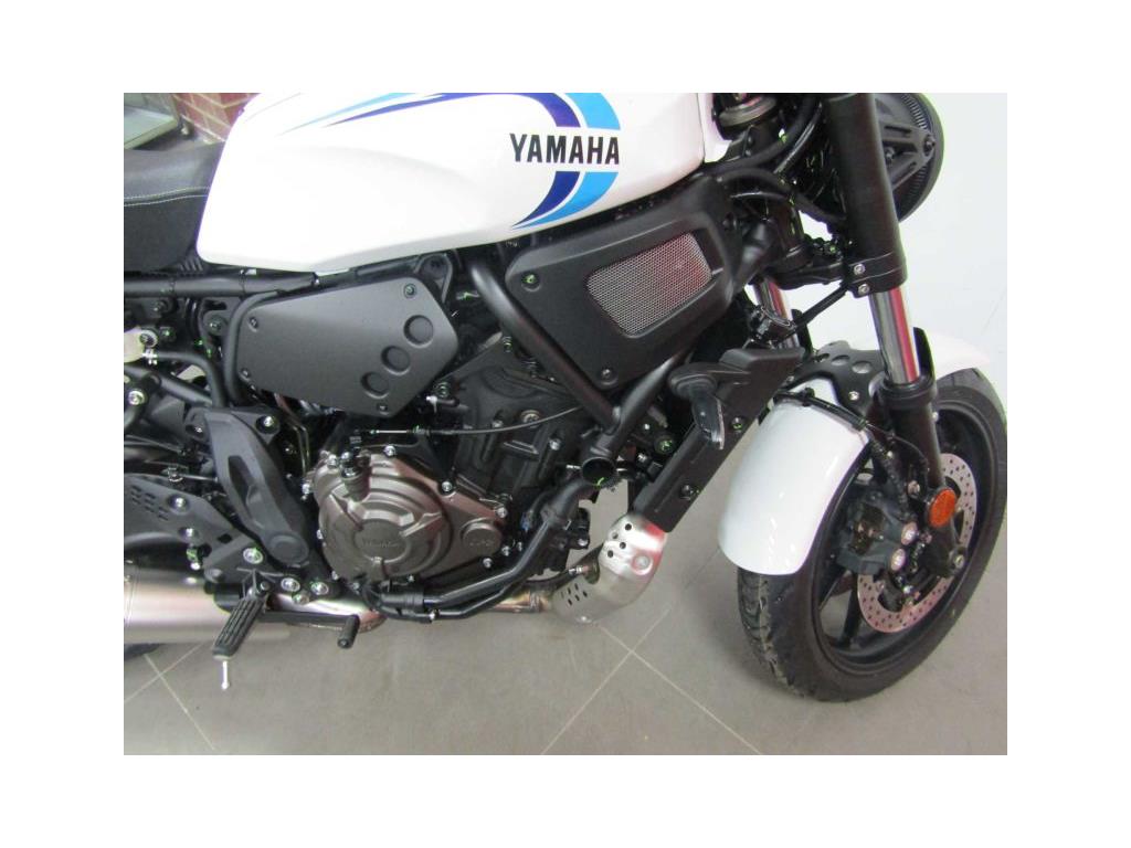 New Yamaha XSR700 ABS WHITE & BLUE - Padgett's Motorcycles