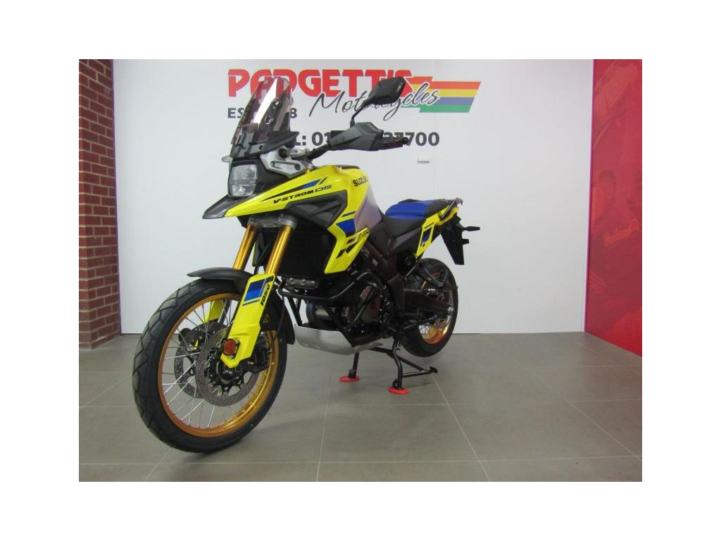 New Suzuki DL1050DE V-STROM - DEMONSTRATOR YELLOW & SILVER - Padgett's ...