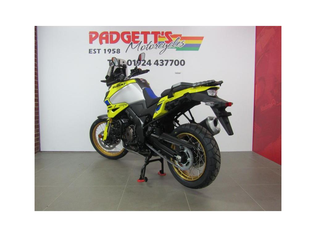 New Suzuki DL1050DE V-STROM - DEMONSTRATOR YELLOW & SILVER - Padgett's ...