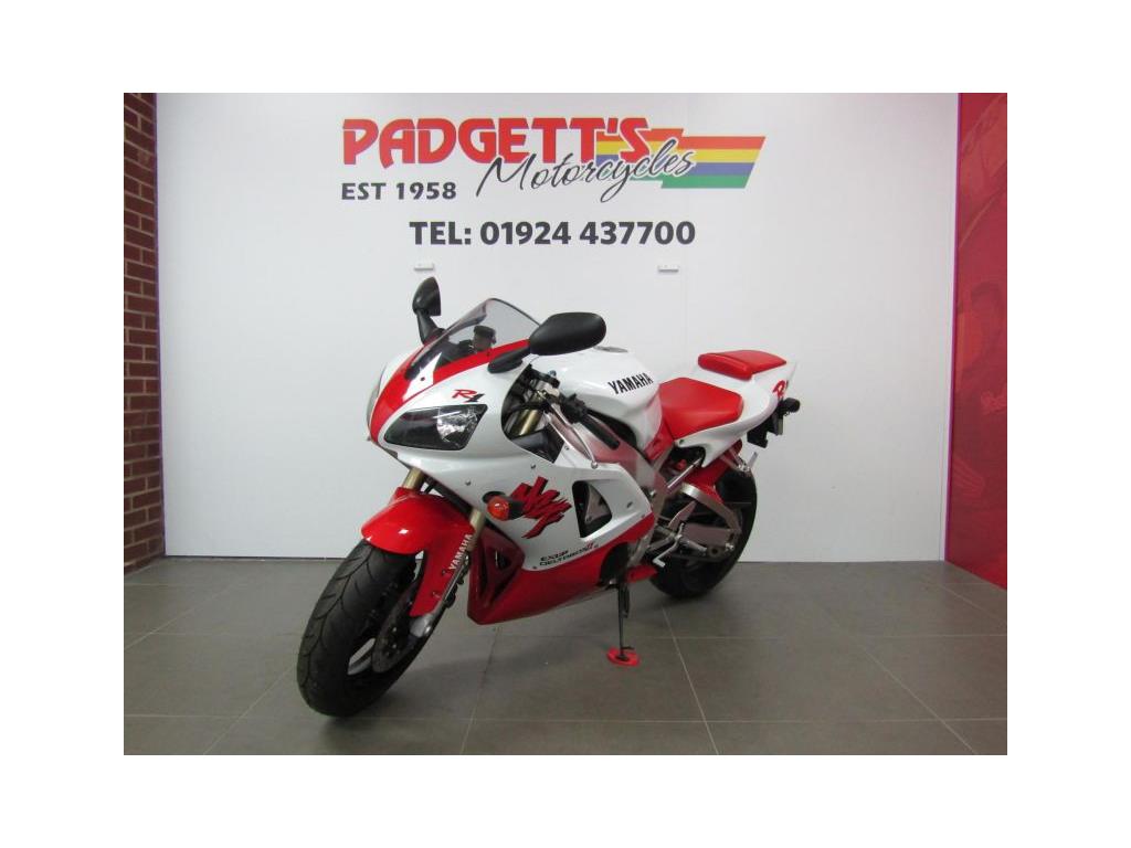 1998 Yamaha YZF-R1 White - Padgett's Motorcycles