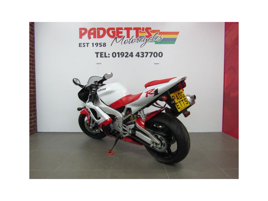 1998 Yamaha YZF-R1 White - Padgett's Motorcycles