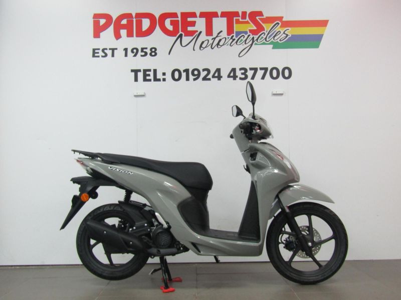 New Honda NSC110 Vision GREY - Padgett's Motorcycles