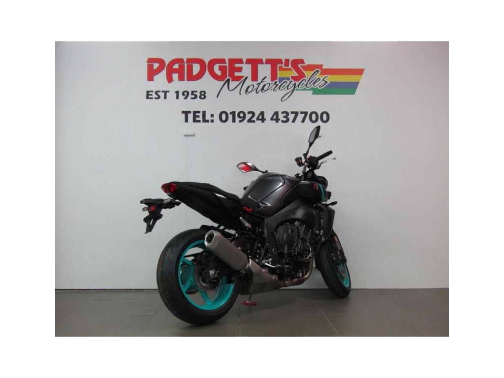 New Yamaha MT-10 Midnight Cyan - Padgett's Motorcycles