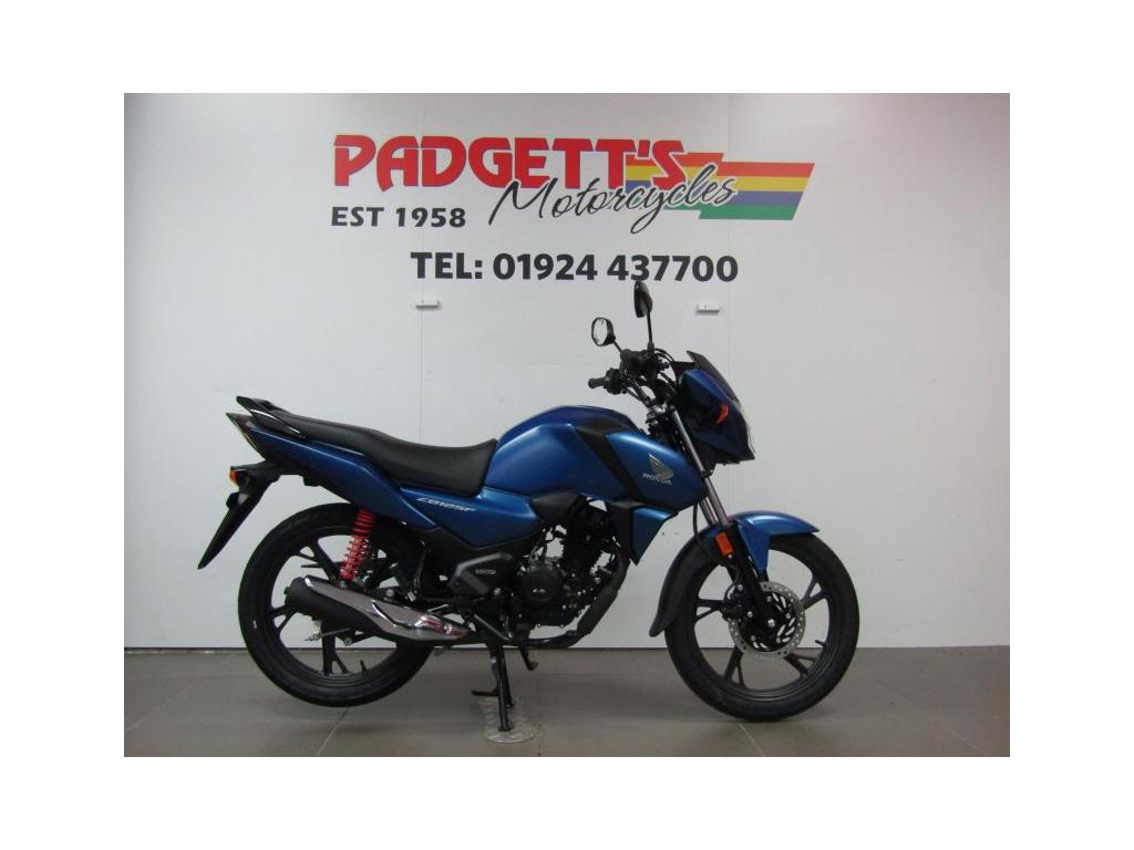 New Honda CB125F MATT BLUE - Padgett's Motorcycles
