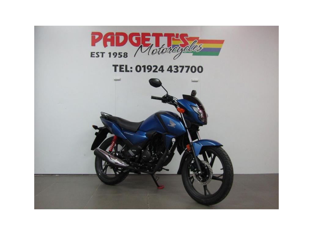 New Honda CB125F MATT BLUE - Padgett's Motorcycles