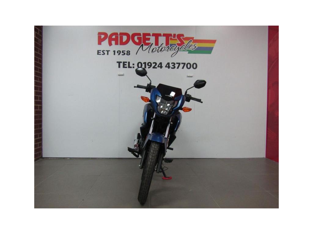 New Honda CB125F MATT BLUE - Padgett's Motorcycles