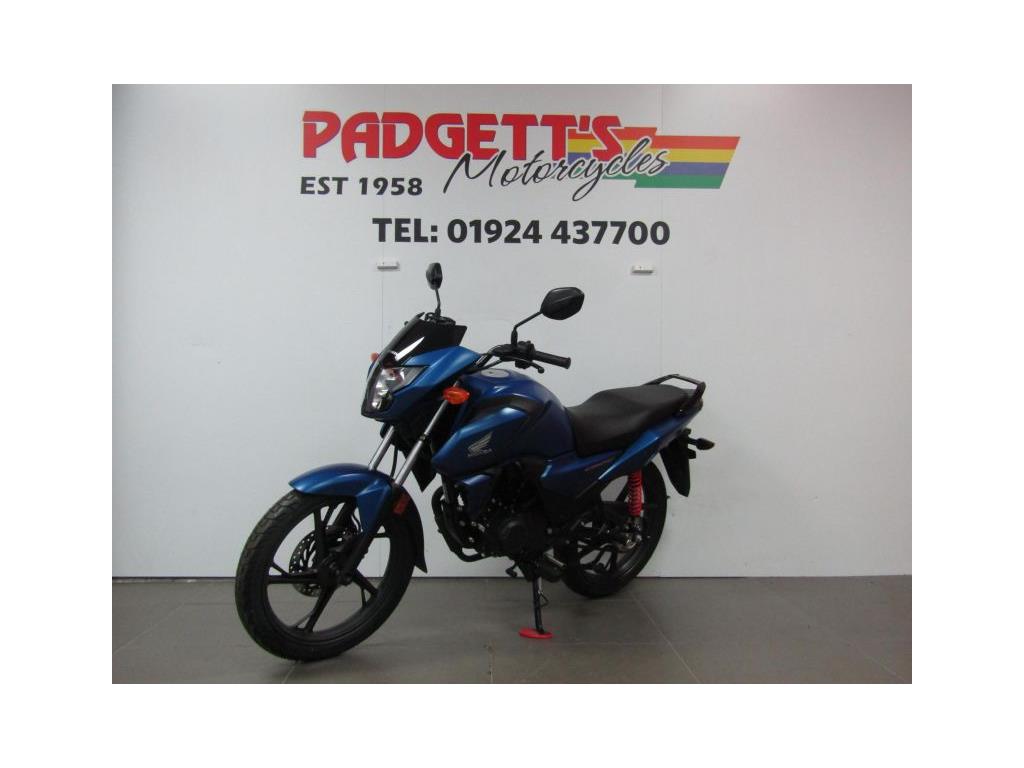 New Honda CB125F MATT BLUE - Padgett's Motorcycles
