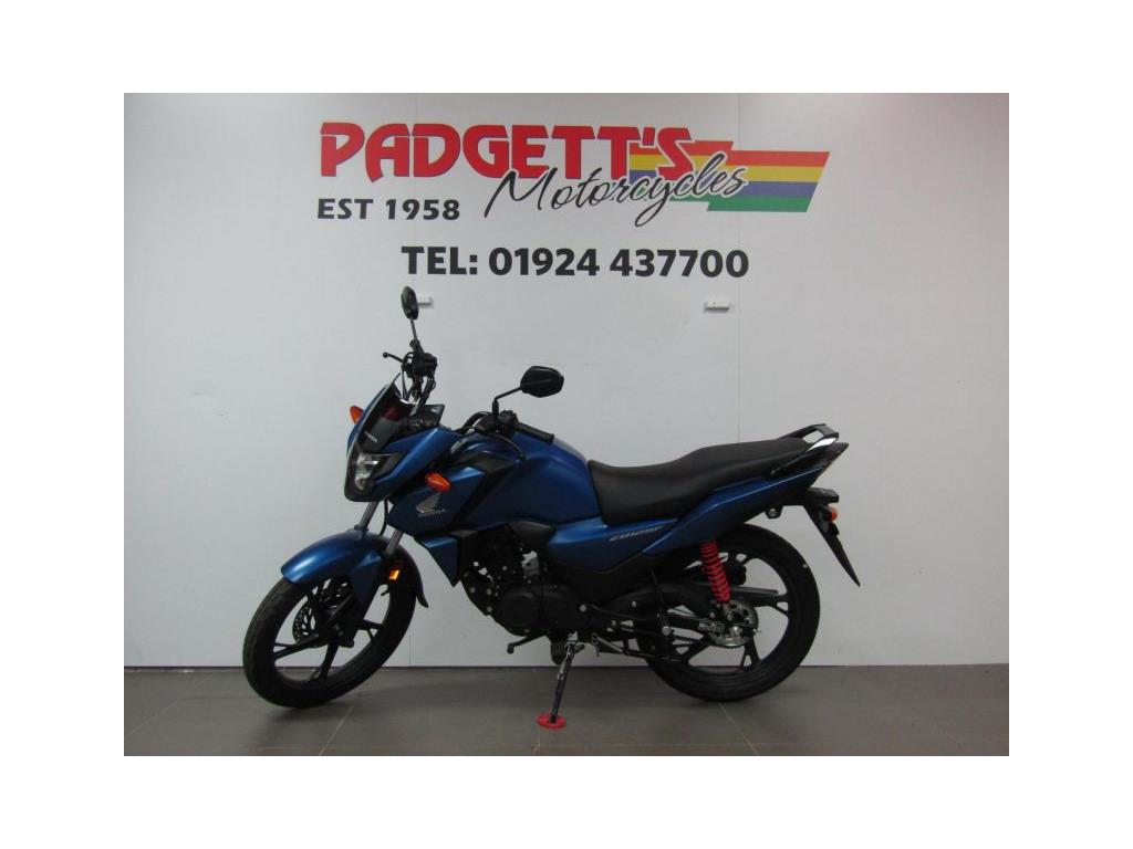 New Honda CB125F MATT BLUE - Padgett's Motorcycles