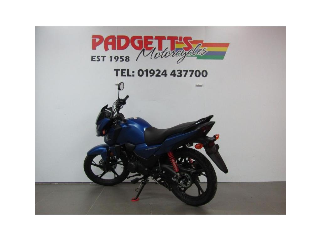 New Honda CB125F MATT BLUE - Padgett's Motorcycles